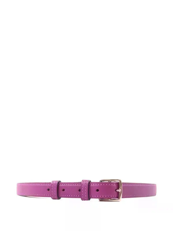 Hermès 2014 Etriviere Leather Belt - Purple