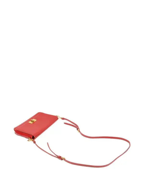 Prada Saffiano Vernice Cross Body Bag