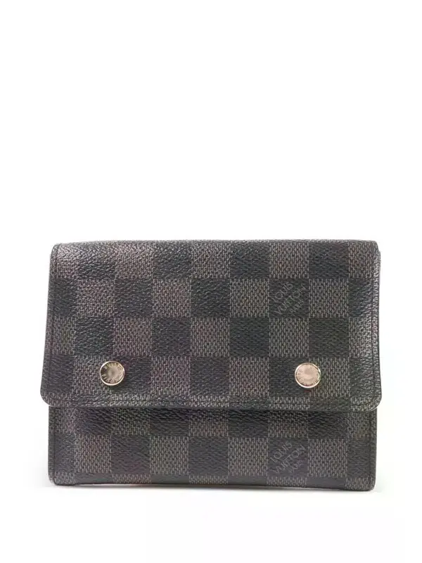 LOUIS VUITTON Alpha Triple Pouch Pouch - Black