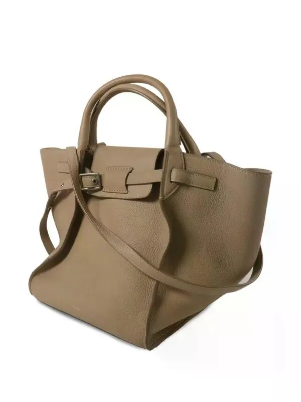 Celine Big Bag Buckle Tote Bag - Grey