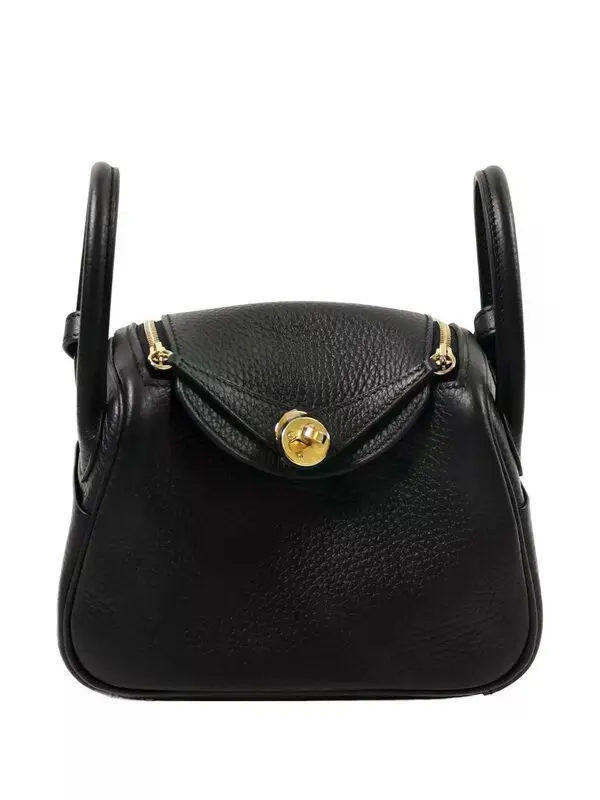 Hermès Mini Lindy Calfskin Tote Bag