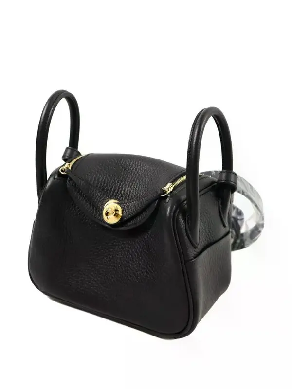 Hermès Mini Lindy Calfskin Tote Bag