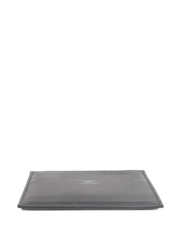 Hermès Citizen Twill Card Holder - Black