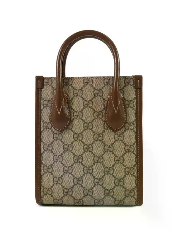 Gucci Gg Supreme Mini Tote Bag