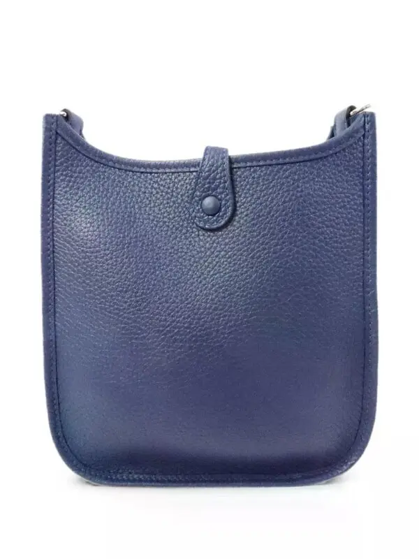 Hermès Evelyne Calfskin Shoulder Bag - Blue