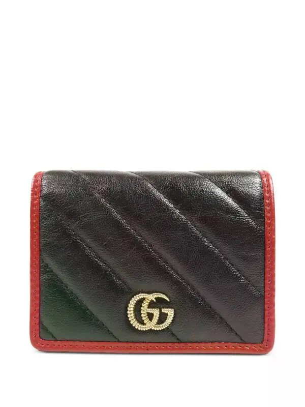 Gucci Gg Marmont Wallet - Black