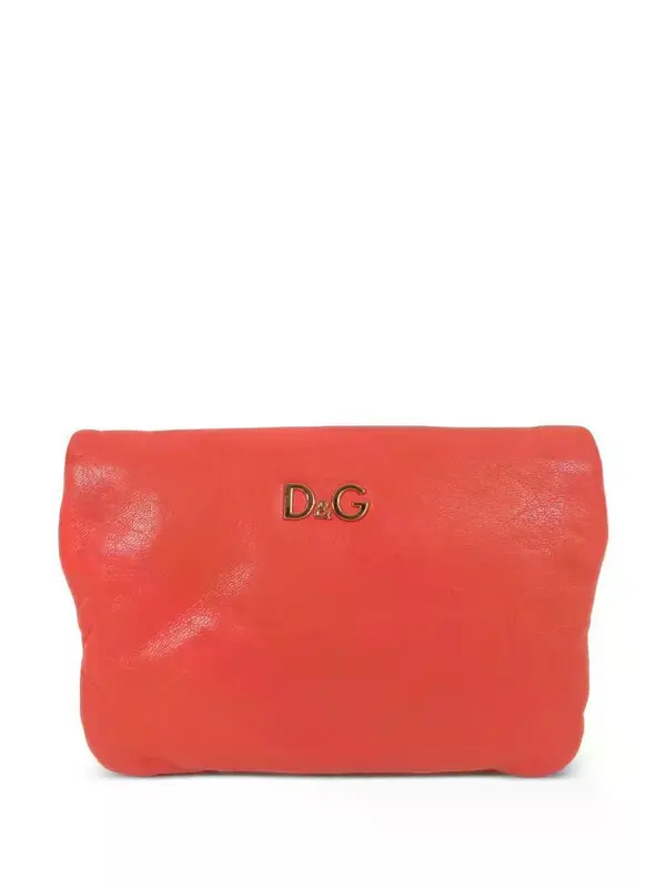D&G PREOWNED Chain-strap Leather Shoulder Bag