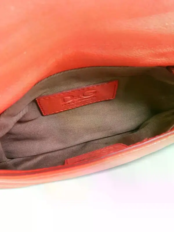 D&G PREOWNED Chain-strap Leather Shoulder Bag