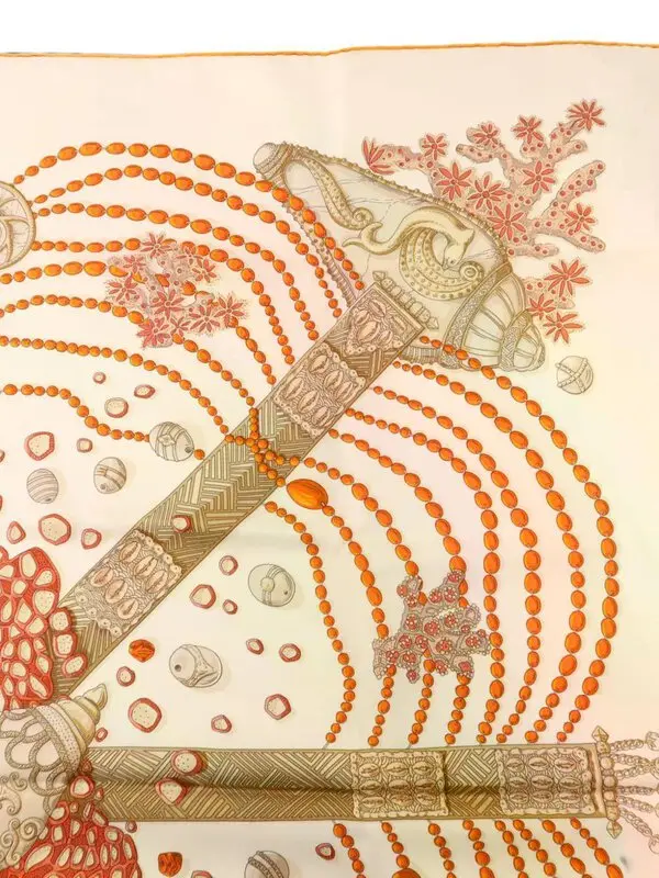Hermès Chemins De Corail Scarf