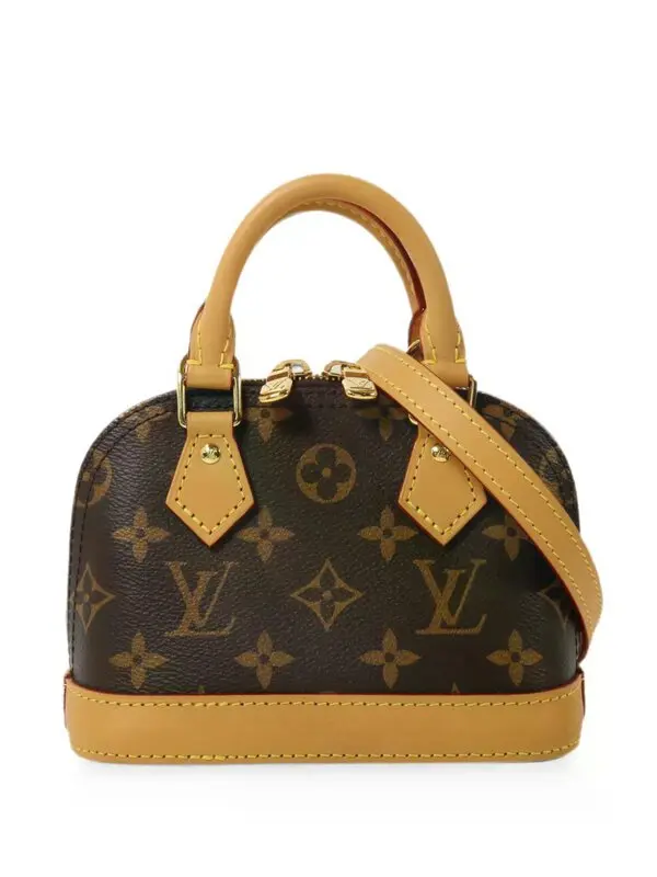 LOUIS VUITTON Nano Alma Monogram Tote Bag