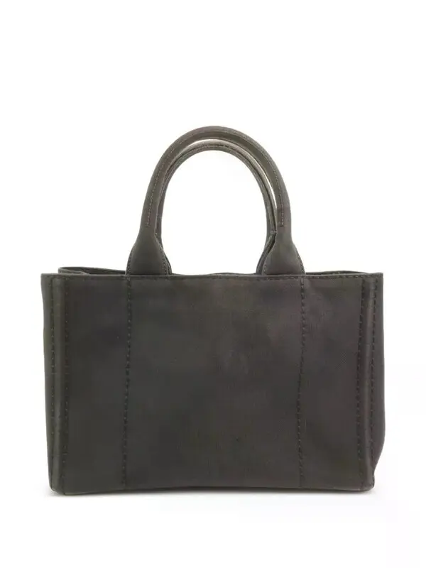 Prada Logo Print Tote Bag