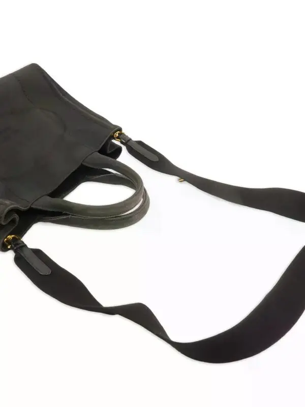 Prada Logo Print Tote Bag