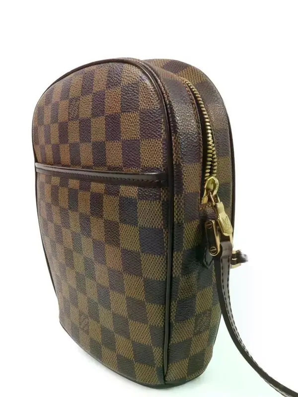LOUIS VUITTON Damier Ebène Ipanema Pm Shoulder Bag - Brown