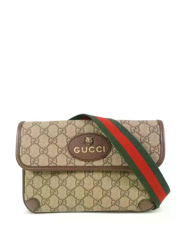 Gucci Gg Supreme Belt Bag - Neutrals