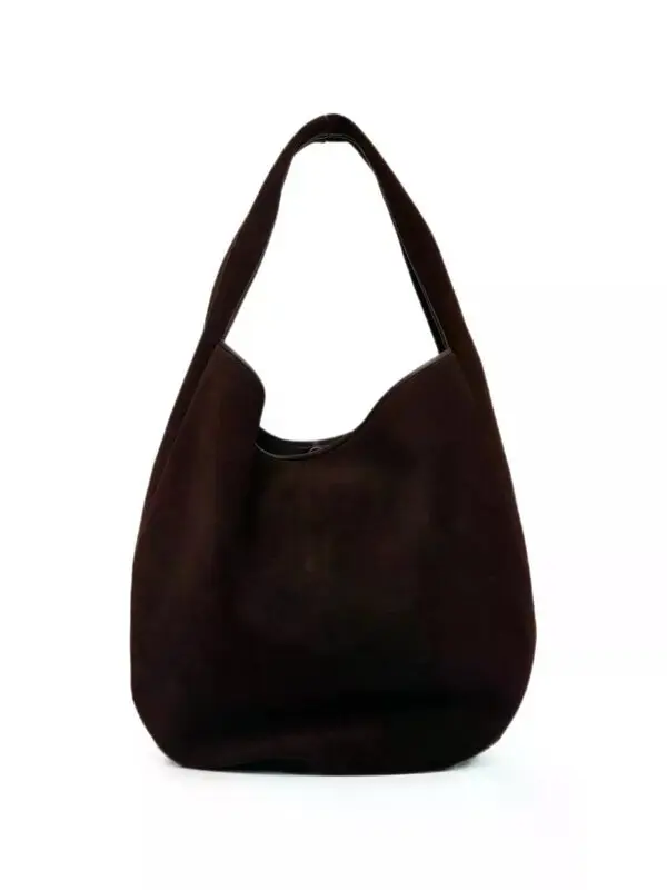 Loewe Suede Logo Tote Bag
