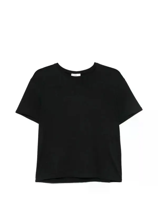 TOTEME Classic Logo Embroidered Crewneck T-shirt