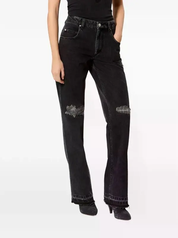 MARANT ETOILE Zeah Cotton Denim Jeans