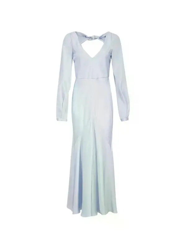 Gabriela Hearst Peyton Maxi Dress - Blue