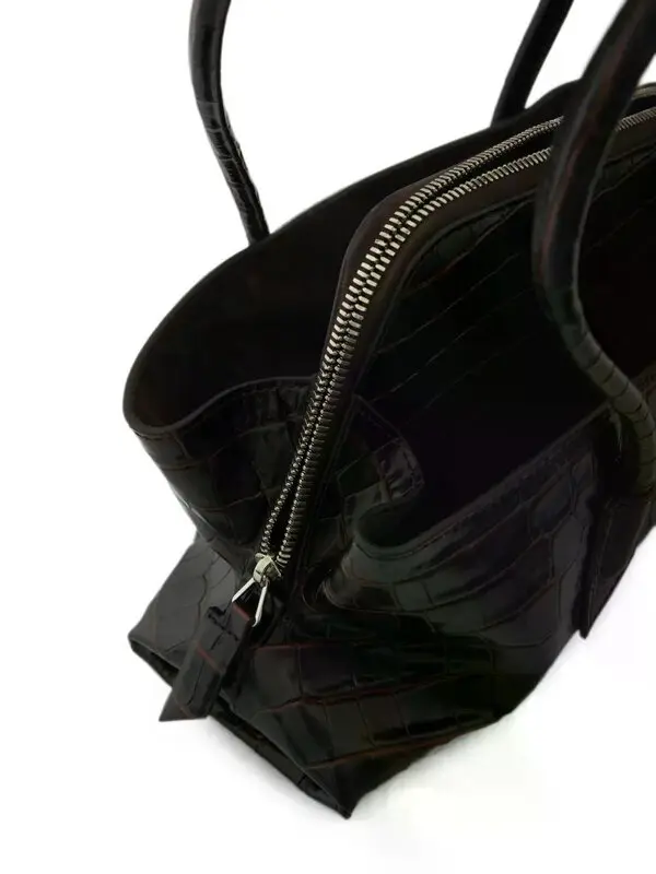 Attico Small La Passeggiata Tote Bag - Brown