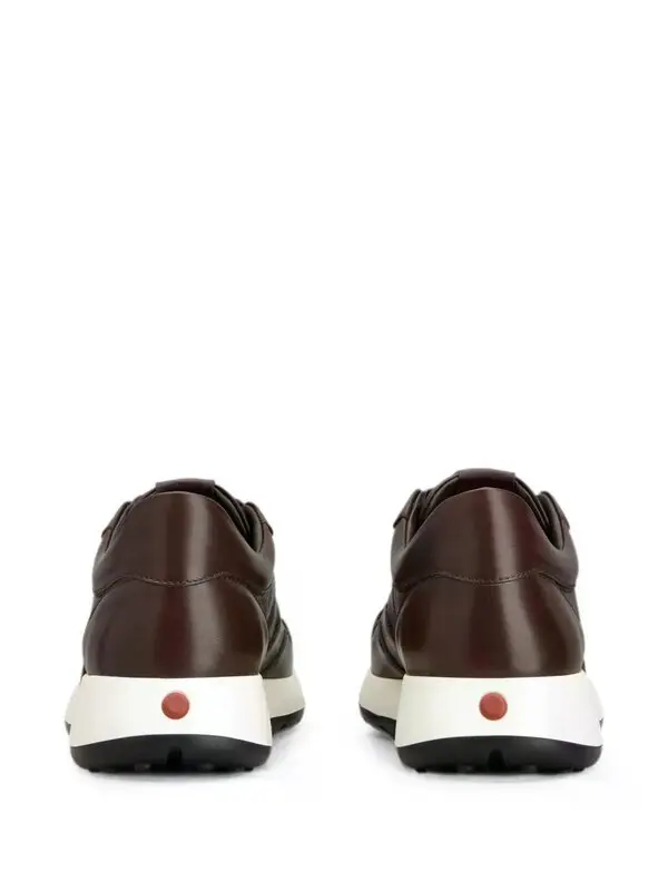 TOD'S Leather Sneakers With Embossed Logo
