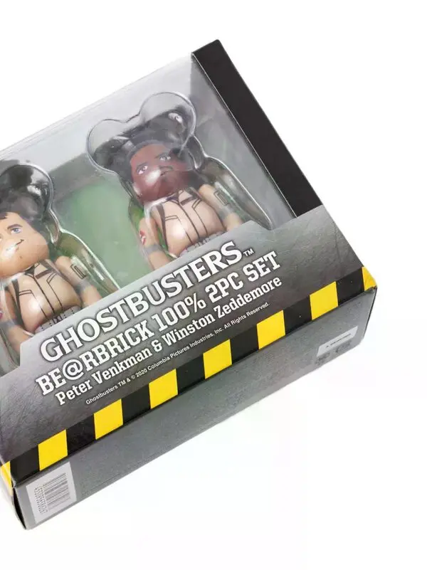 MEDICOM TOY Ghostbusters Peter Venkman & Winston Zeddemore Be@rbrick 2 Figure Set