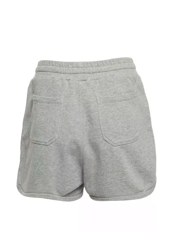 Red Valentino Lace Detail Drawstring Shorts - Grey