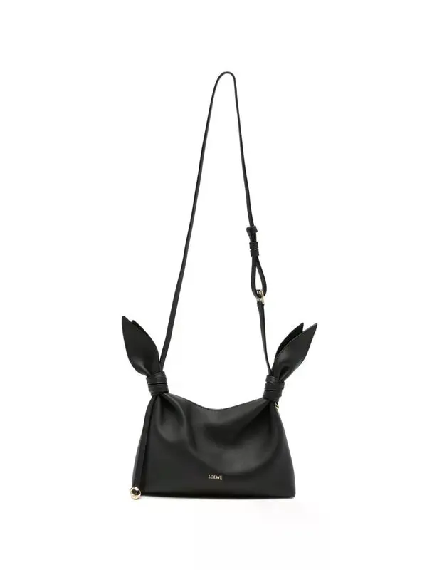 Loewe Paseo Leather Crossbody Bag - Black