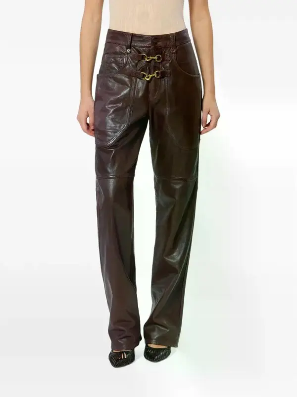 Isabel Marant Étoile Brinley Leather Trousers