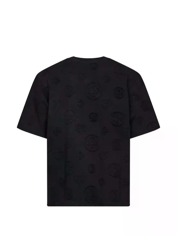 Casablanca Appliqué Monogram T-shirt - Black