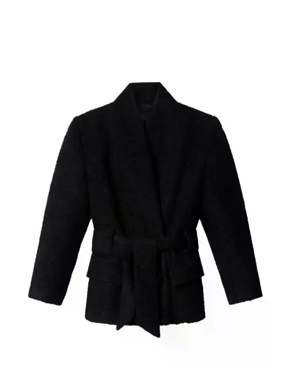 Isabel Marant Étoile Syndra Bouclé Jacket - Black