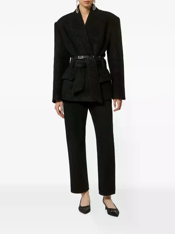 Isabel Marant Étoile Syndra Bouclé Jacket - Black