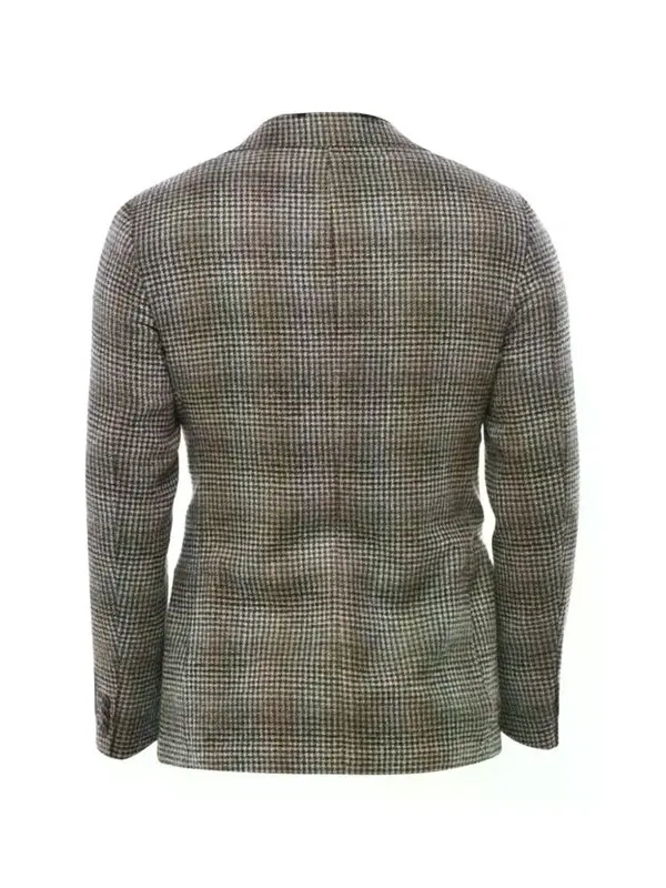 Corneliani Check Double-vent Jacket