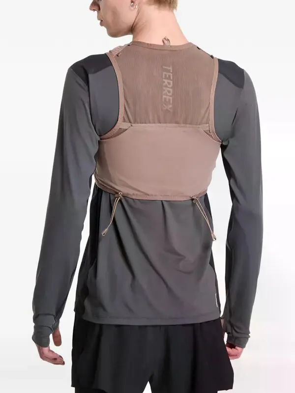 Adidas Xperior Mesh-panel Vest - Brown