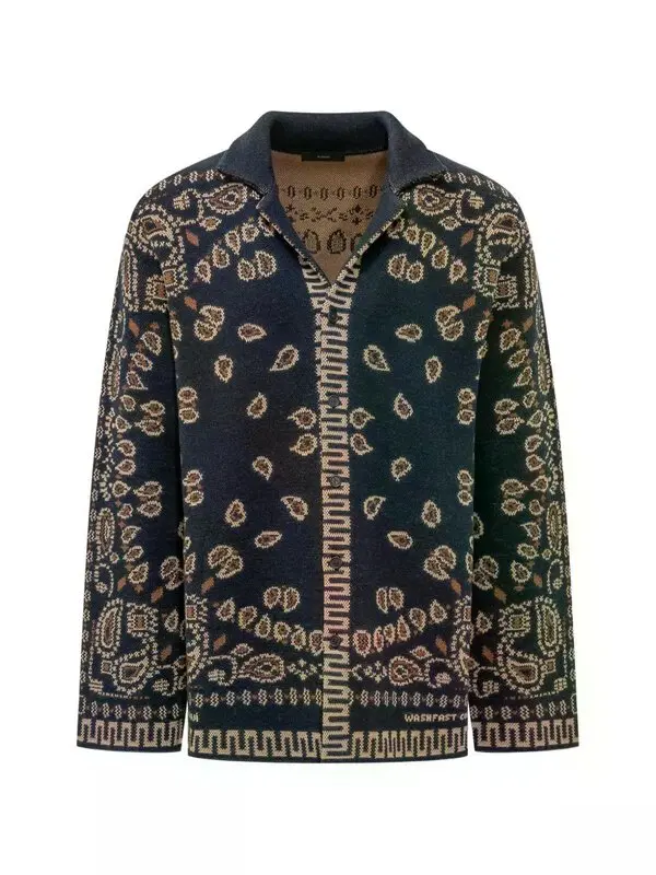 Alanui Bandana Jacquard Shirt
