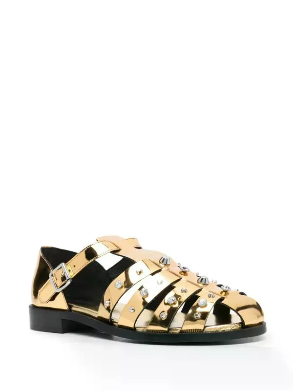 Sandro Stud-detail Caged Sandals