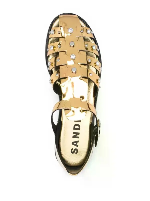 Sandro Stud-detail Caged Sandals