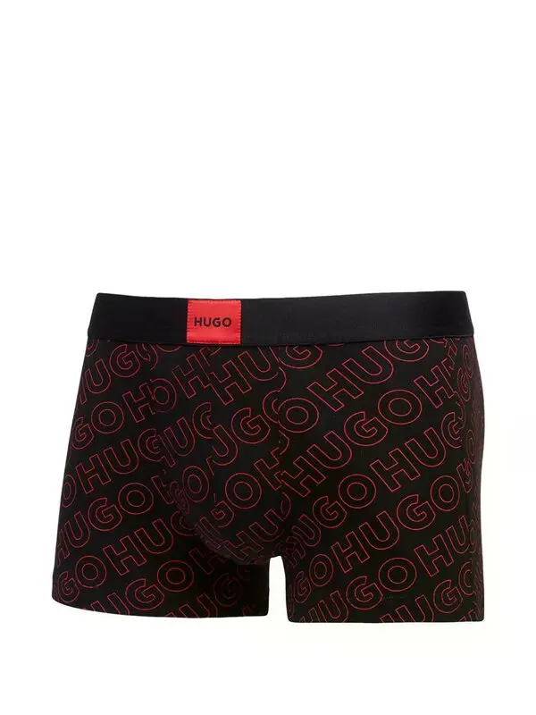 Hugo Logo-print Trunks