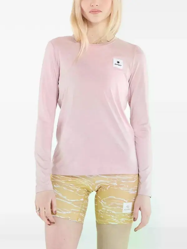 SAYSKY Logo-patch Long-sleeve T-shirt
