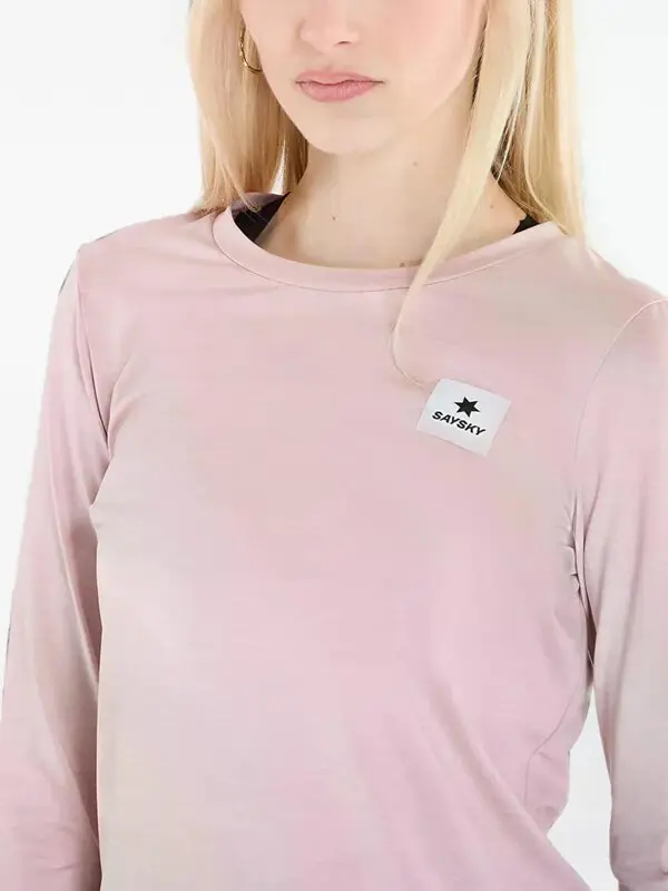 SAYSKY Logo-patch Long-sleeve T-shirt