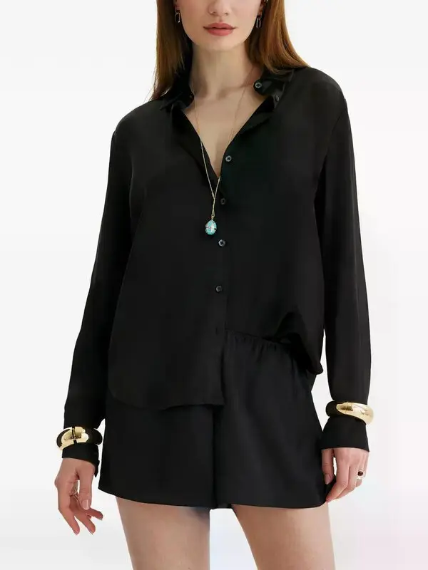 FRAMBOISE Fremont Silk Shirt