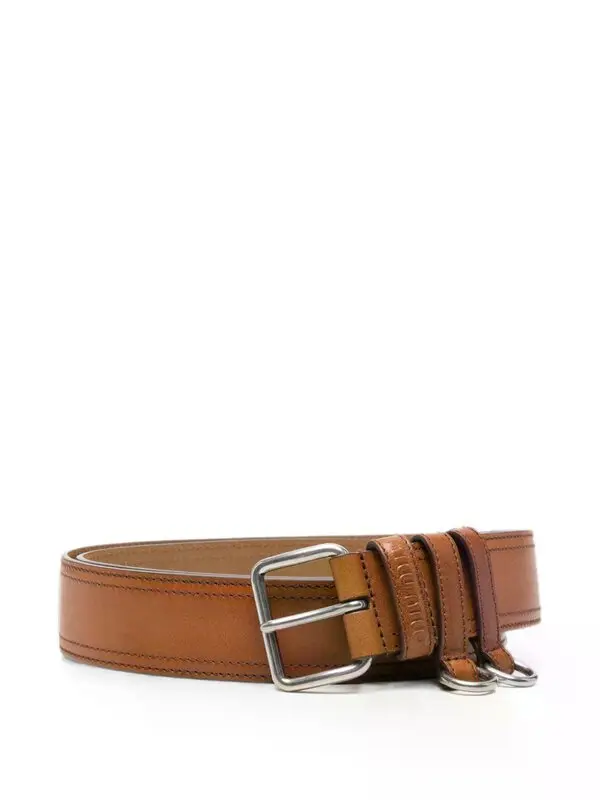 Miu Miu Leather Belt - Brown