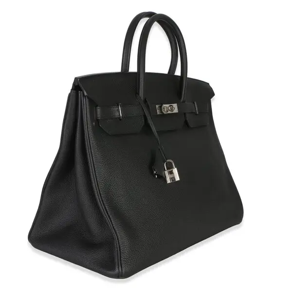 Hermès Togo Birkin 40 Handbag - Black