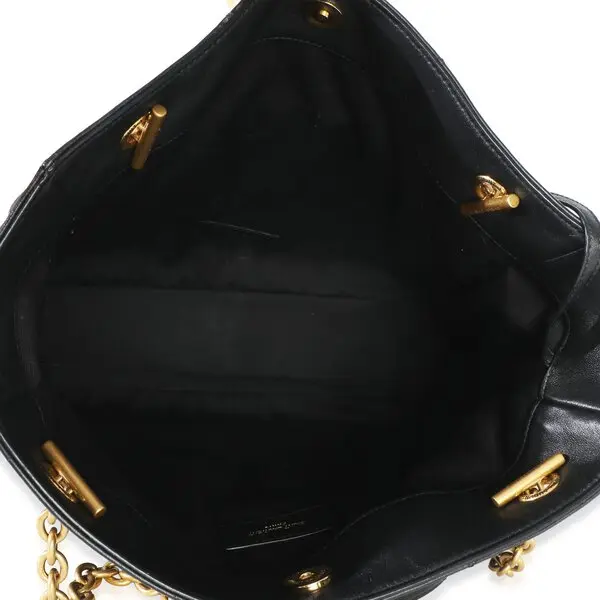Saint Laurent Quilted Lambskin Jamie Shopping Tote