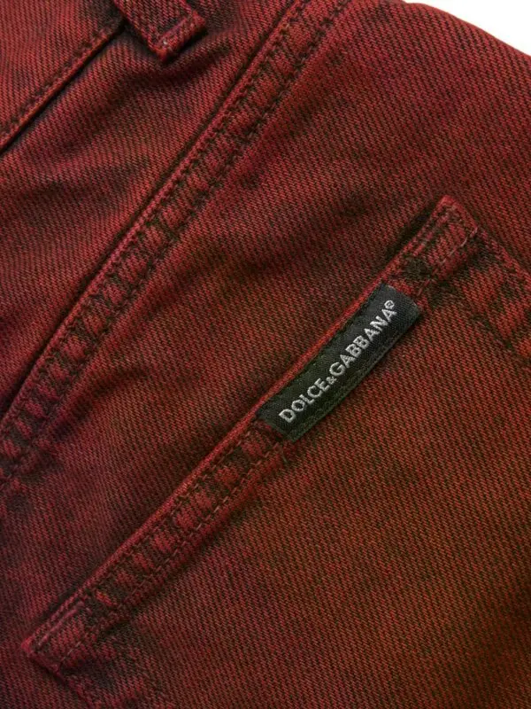 Dolce & Gabbana High-waisted Denim Shorts