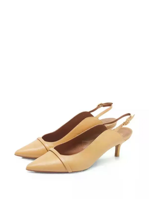 MALONE SOULIERS Marion Leather Heeled Pumps