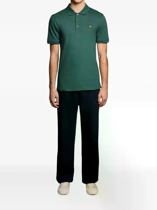 LYLE & SCOTT Embroidered-logo Cotton Polo Shirt