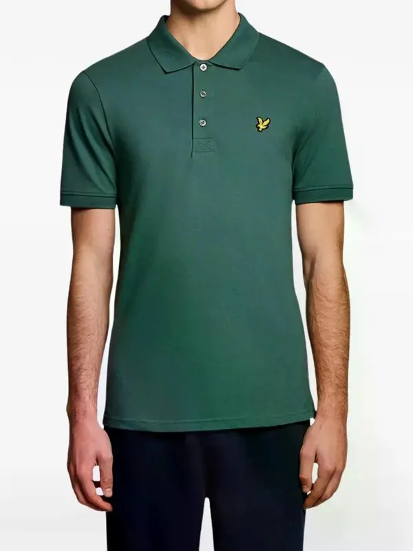 LYLE & SCOTT Embroidered-logo Cotton Polo Shirt