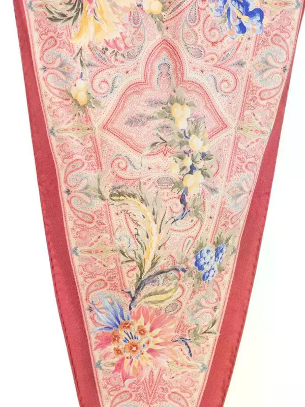 Etro Paisley-print Scarf - Pink