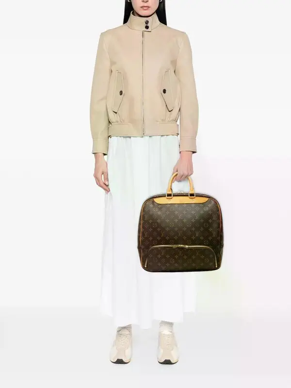 LOUIS VUITTON Monogram Evasion Travel Bag - Brown