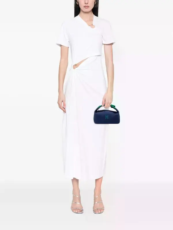 Hermès Toile Bride A Brac Case Vanity Bag - Blue